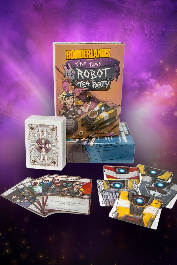 Borderlands Tiny Tina's Robot Tea Party Card Game – Gearbox Loot Store